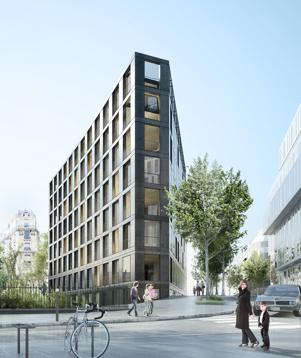 40 HOUSING UNITS - PARIS, FRANCE by LAN Architecture - Architizer