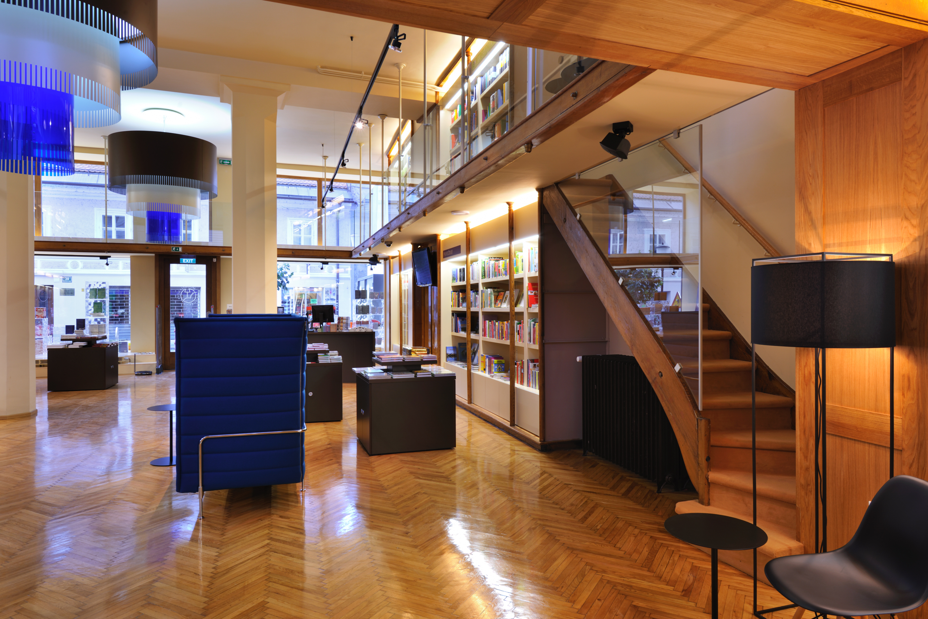 Bookstore Modrijan by AKSL arhitekti d.o.o. - Architizer