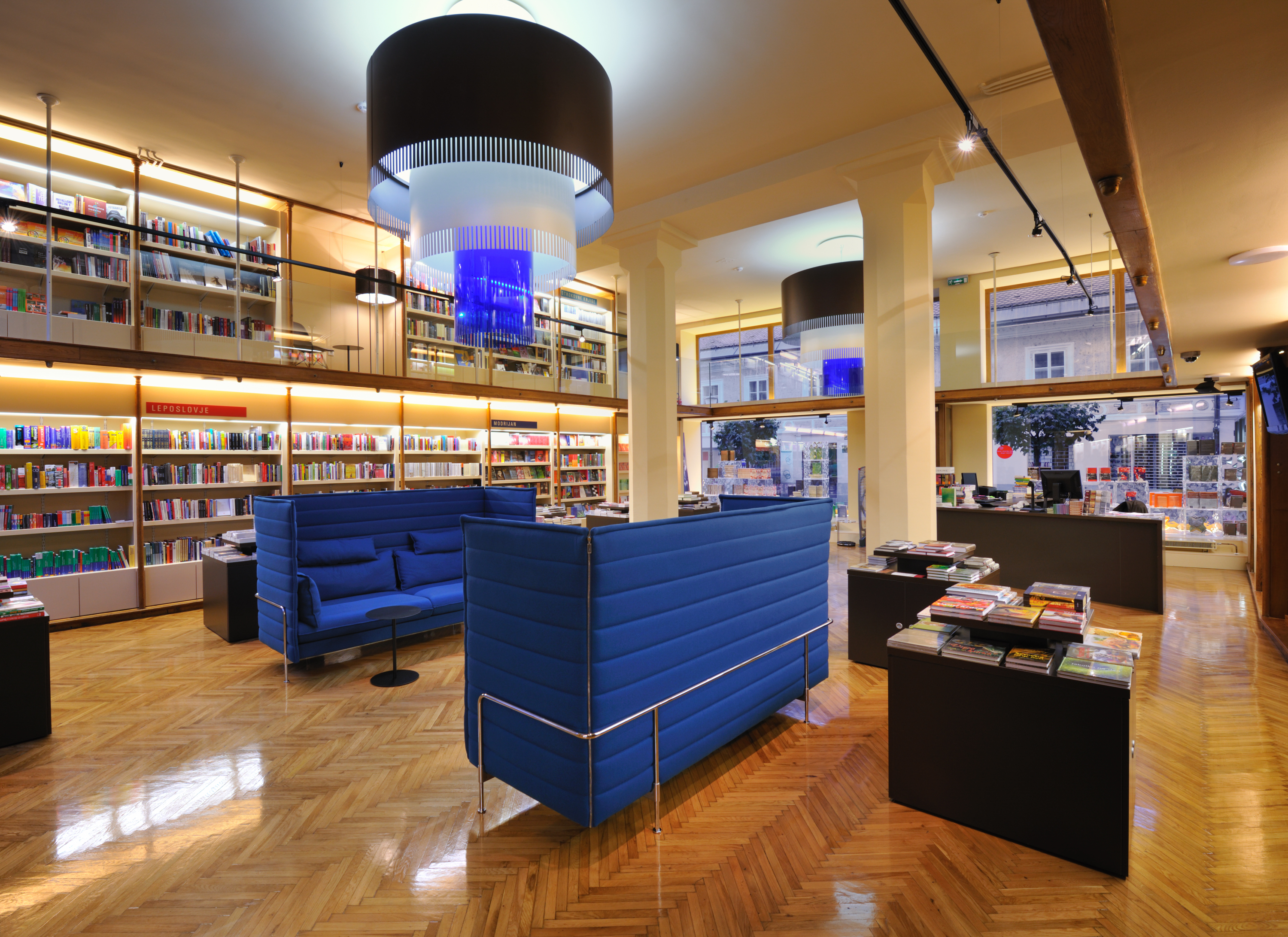 Bookstore Modrijan by AKSL arhitekti d.o.o. - Architizer