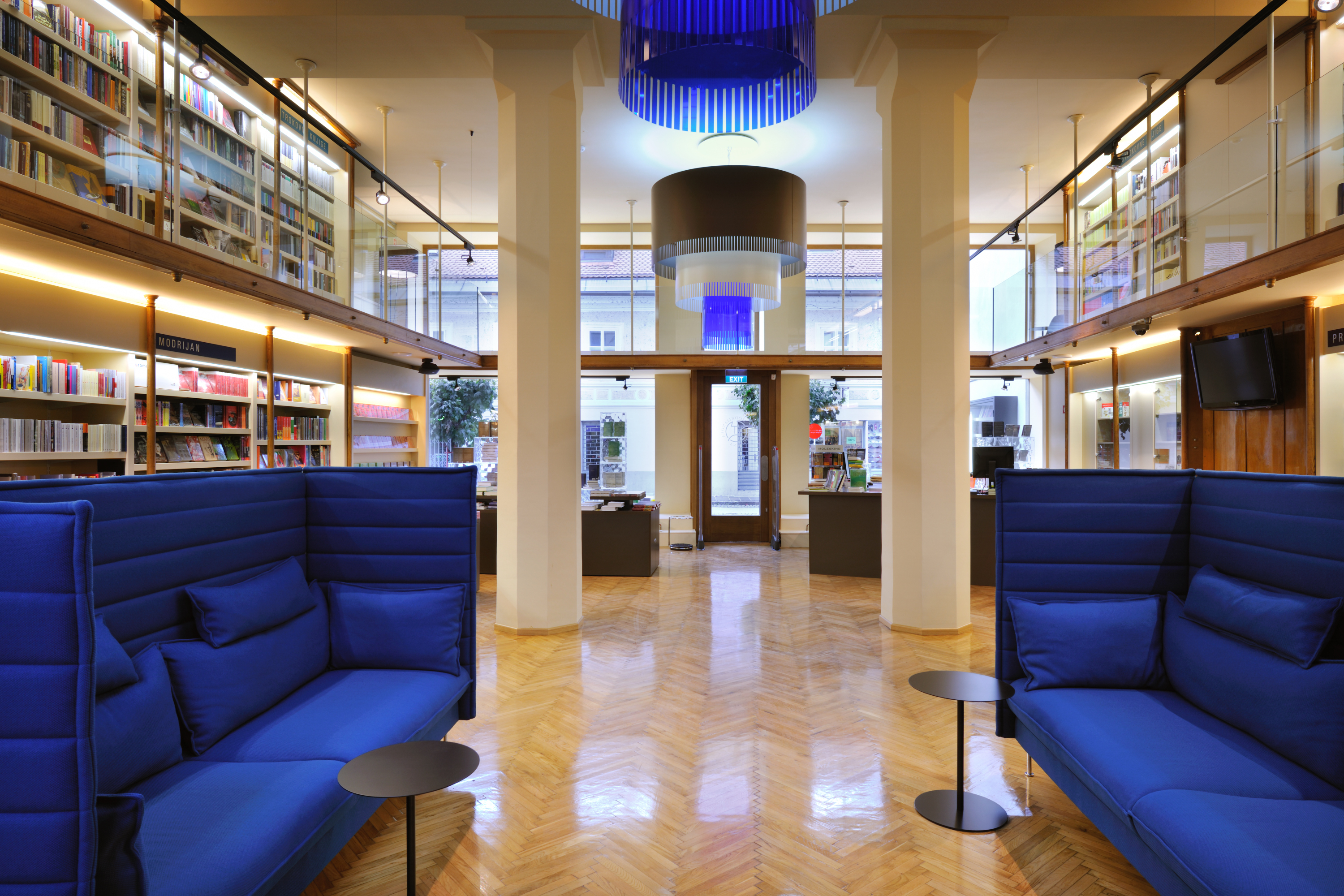 Bookstore Modrijan by AKSL arhitekti d.o.o. - Architizer