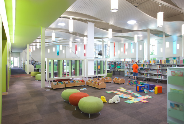 Green Valley Ranch Branch Library by Humphries Poli Architects - Architizer