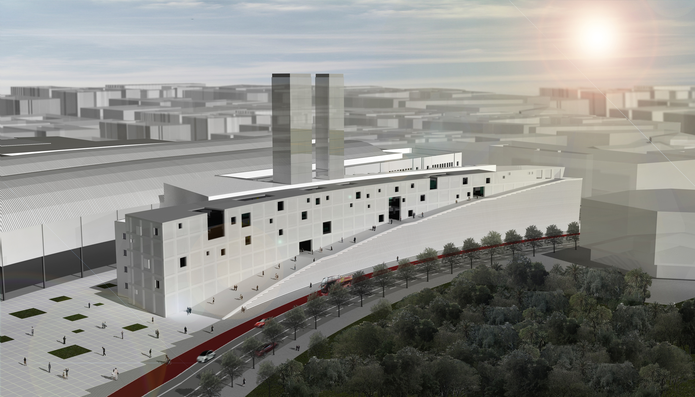 Barcelona New Central Library proposal - Architizer