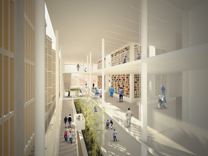 daegu gosan library, south korea - Architizer