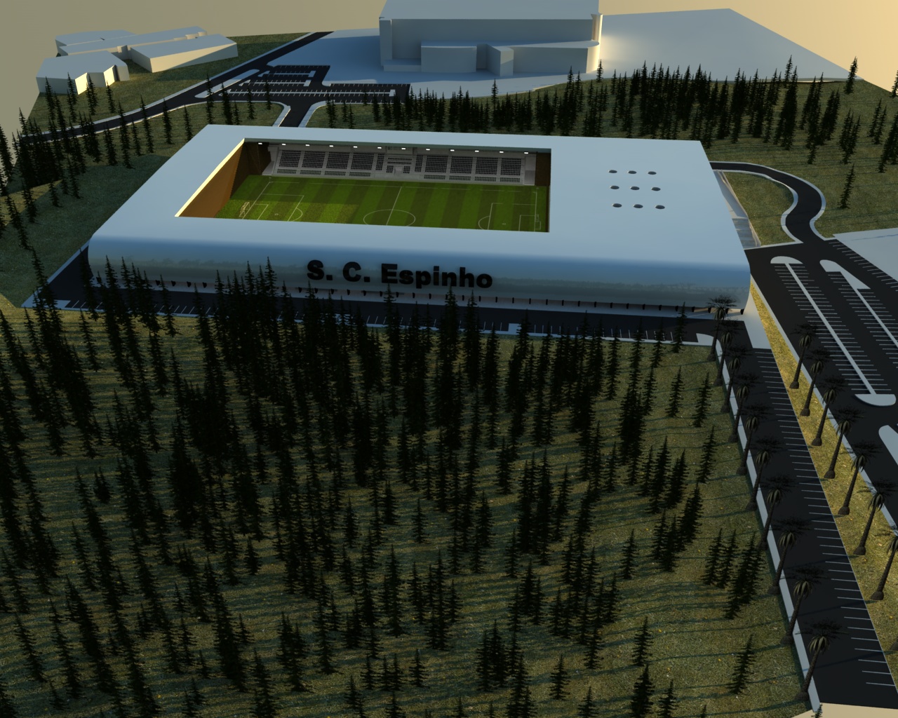 Espinho Stadium by CNLL - Architizer