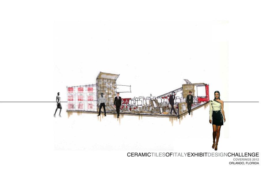 Ceramic Tiles of Italy Booth Design Proposal - Architizer