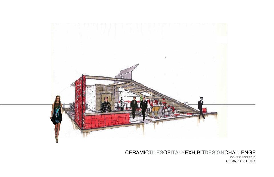 Ceramic Tiles of Italy Booth Design Proposal - Architizer