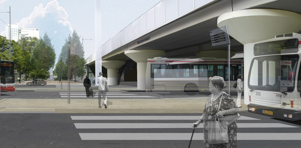 Public transport node Voorburg by Posad spatial strategies - Architizer