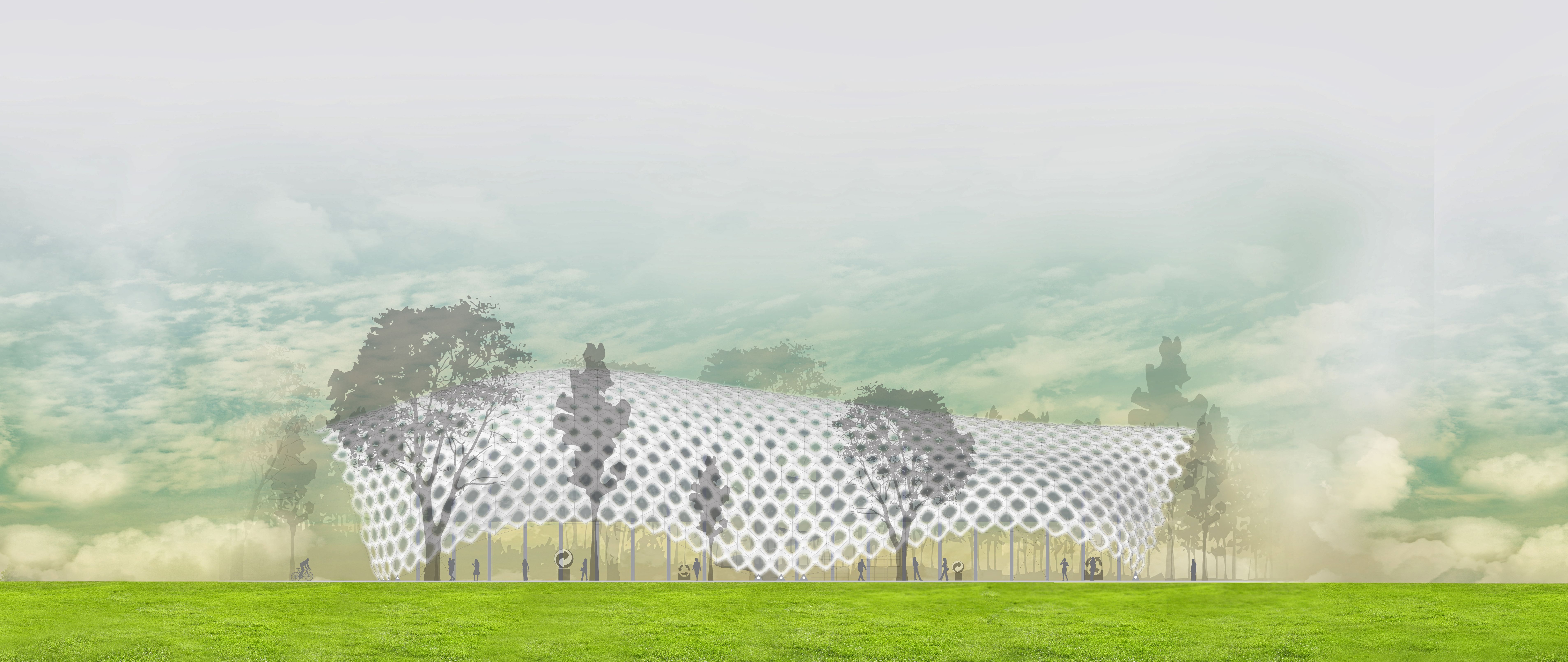 "UNEC" United Nations Environmental Council Pavilion - Architizer