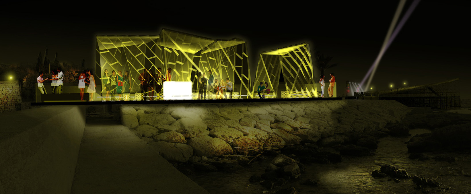 Byblos Bank Lounge at the International Byblos Festival by Minus5 ...