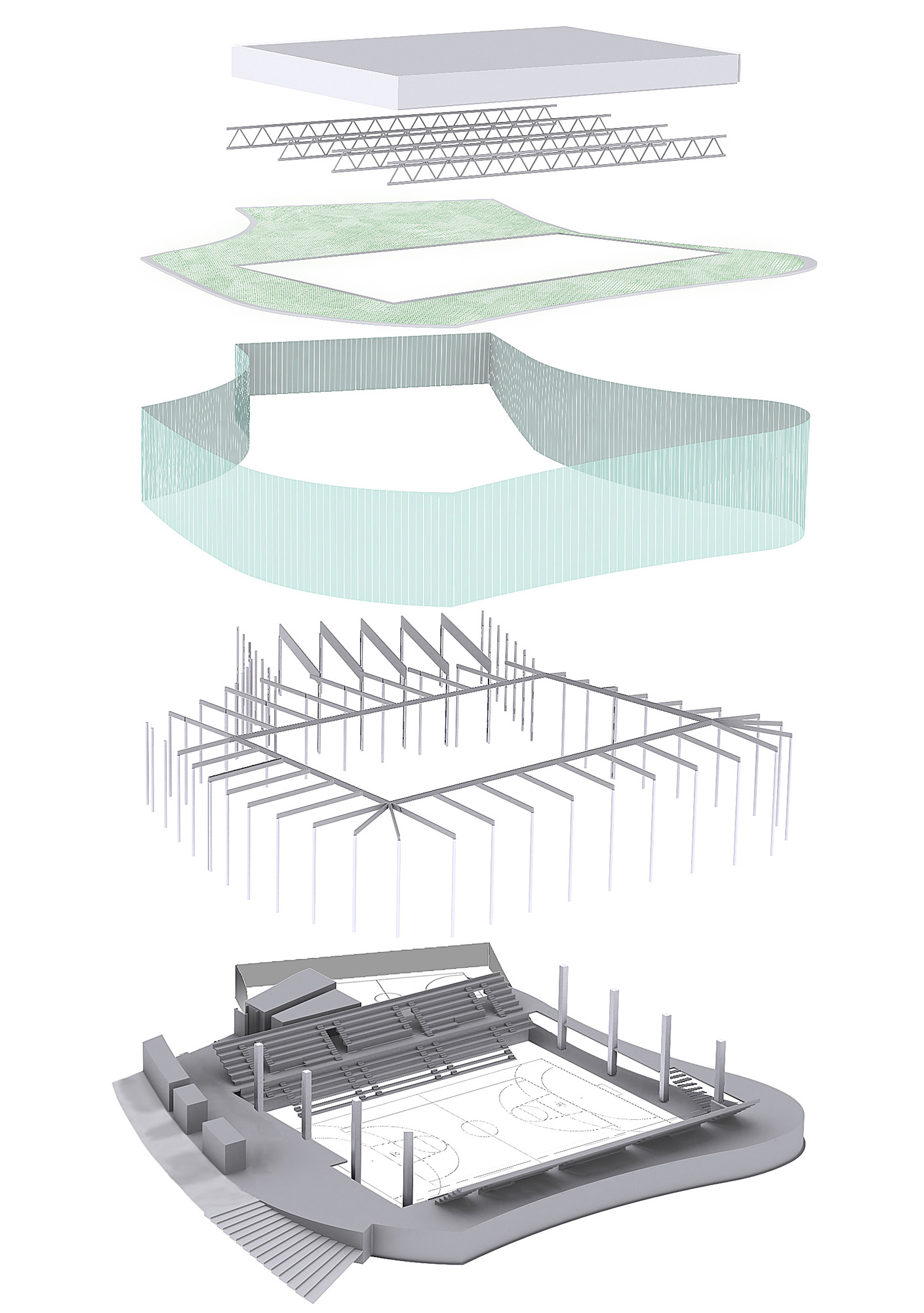 The Lighthouse, sports arena by archi5 - Architizer