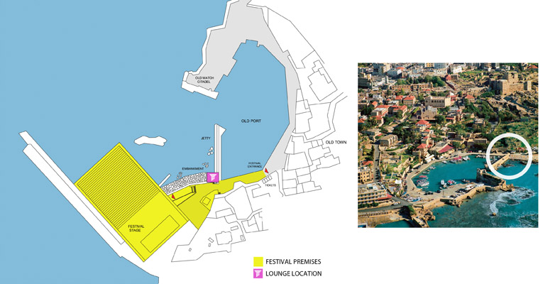 Byblos Bank Lounge at the International Byblos Festival by Minus5 ...