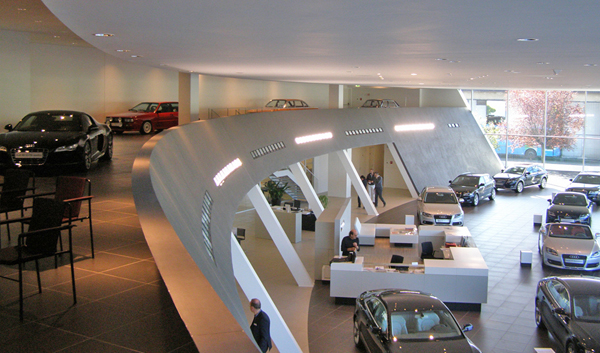 Audi Showroom - Architizer