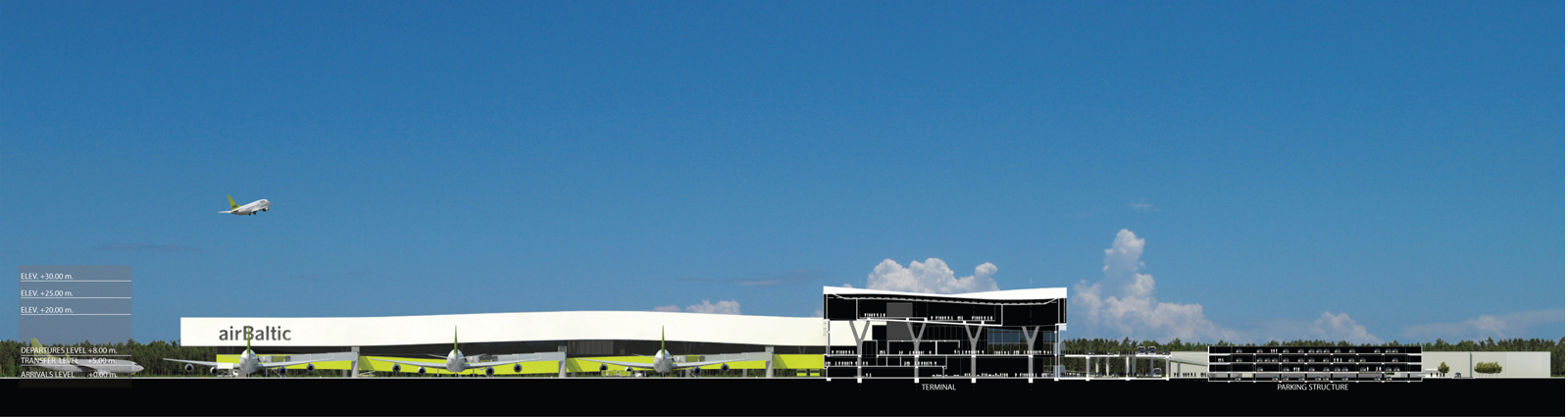 NEW AIRBALTIC TERMINAL, RIX - Architizer