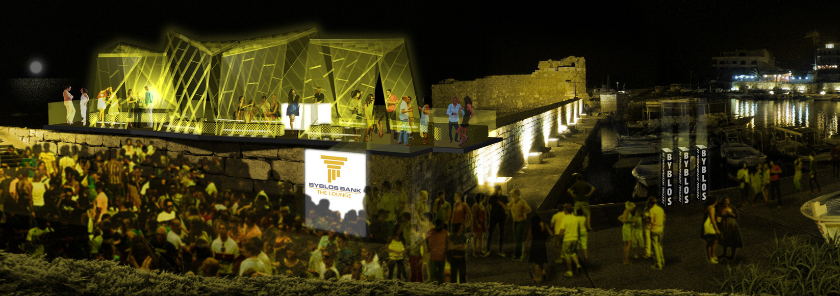 Byblos Bank Lounge at the International Byblos Festival by Minus5 ...