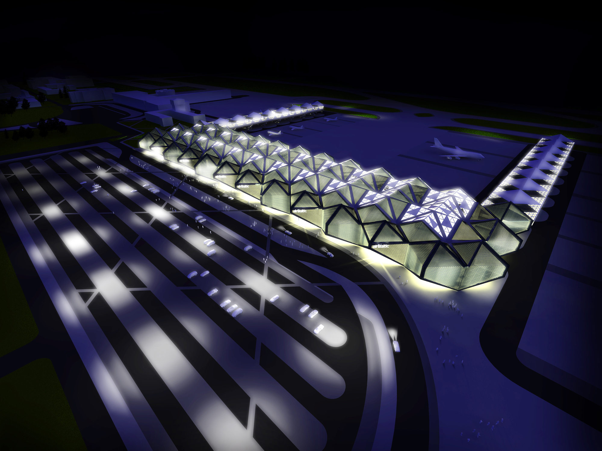 AirBaltic Terminal, Riga Latvia by NUUMstudio - Architizer