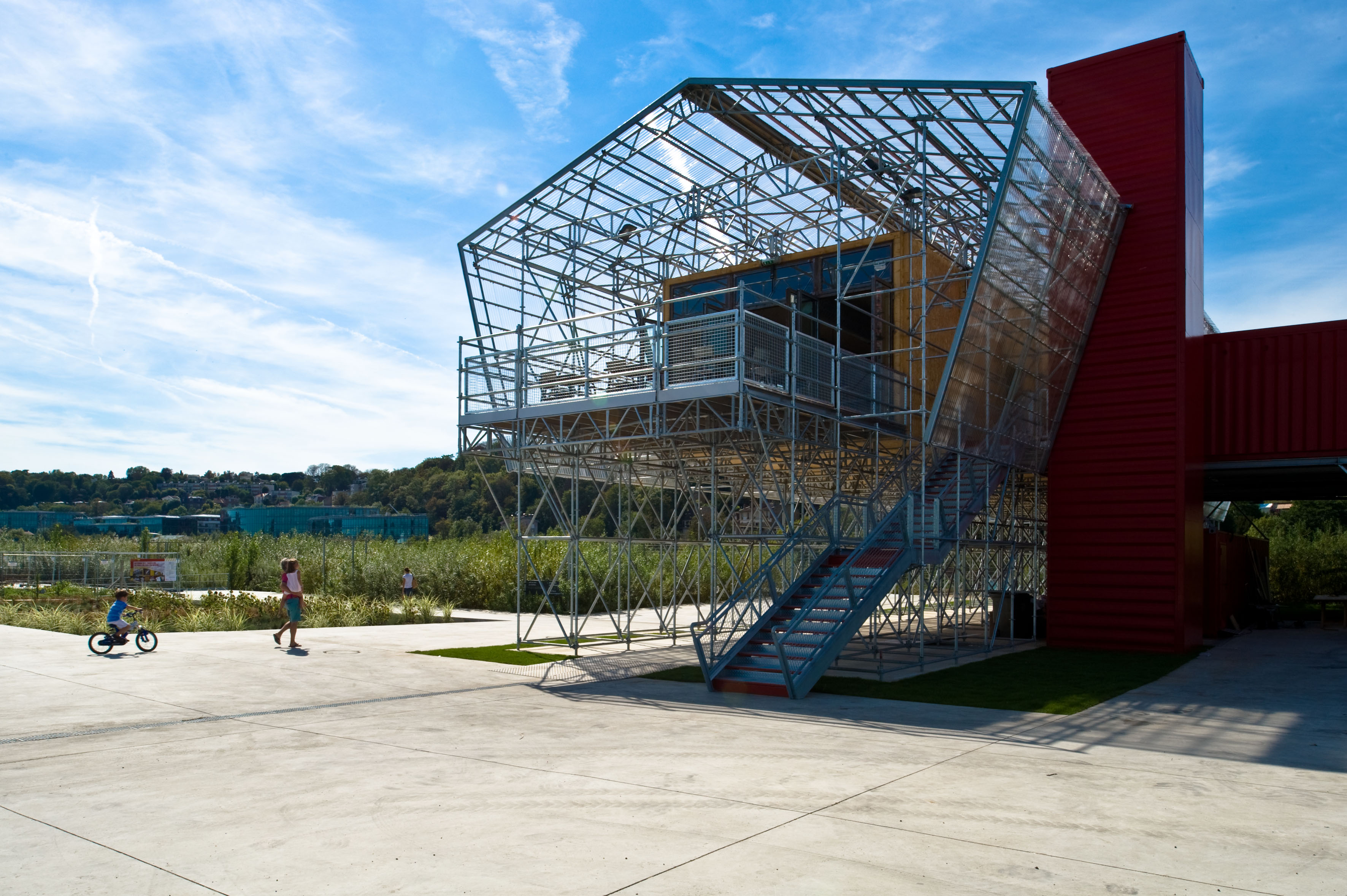 Idea 285114: Les Grandes Tables de l'île by 1024 architecture in France ...