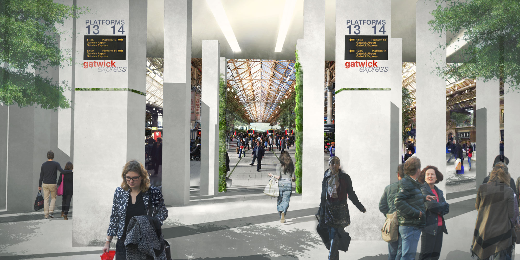 London Victoria Station Redevelopment by Nelly Fuentes - Architizer