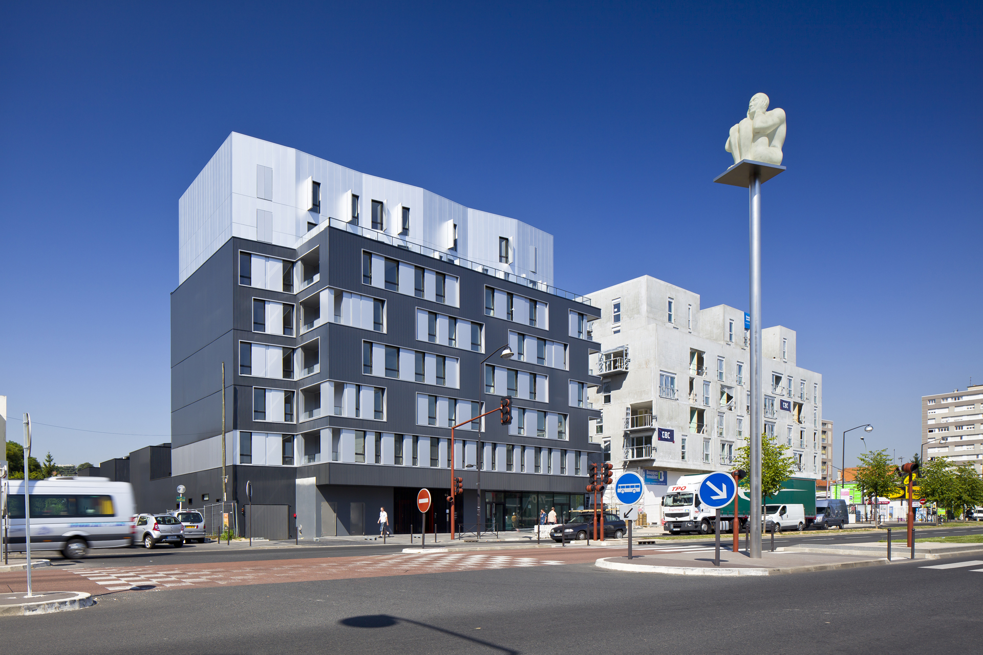 Social housing in Vitry sur Seine - Architizer