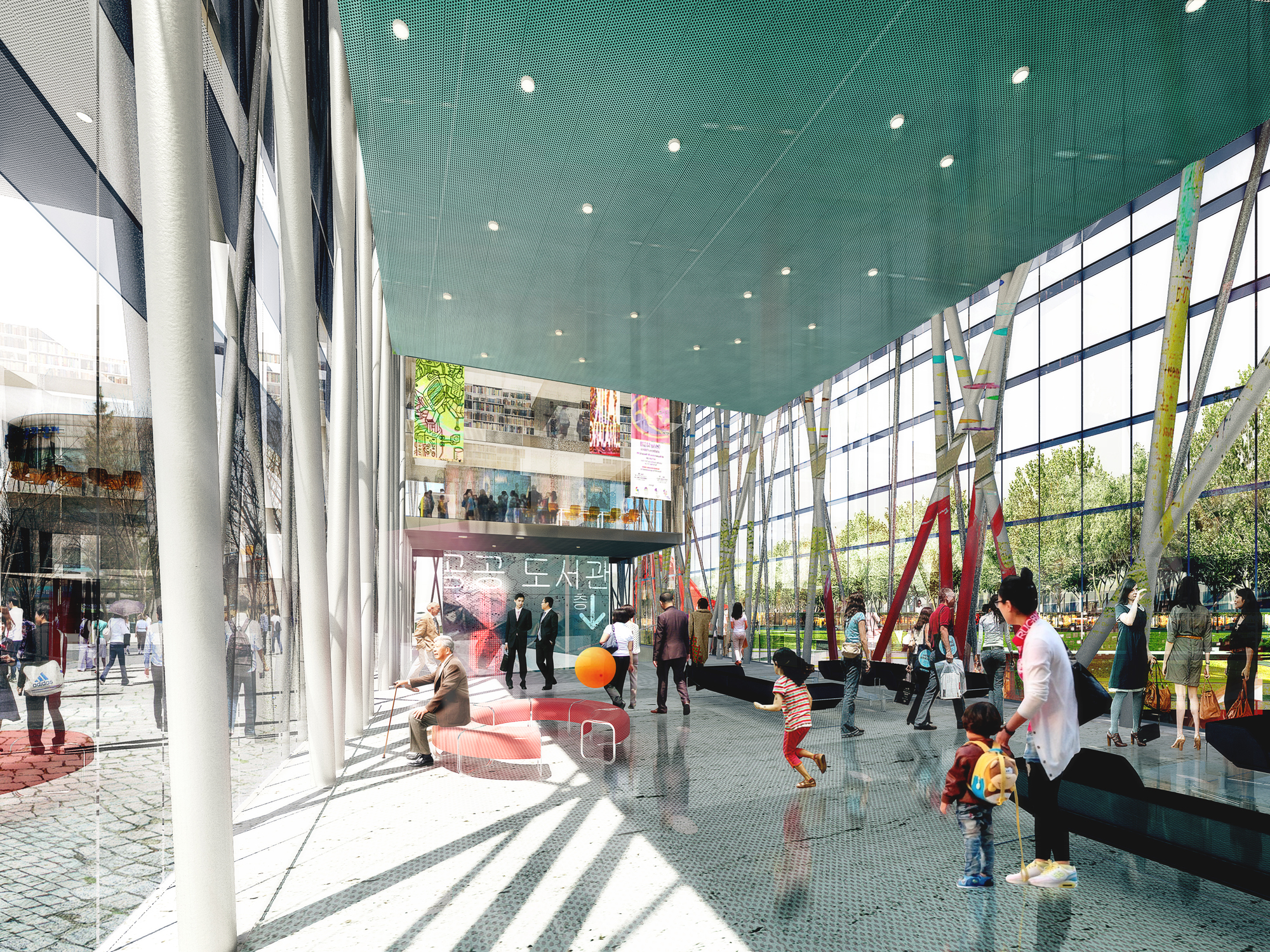 Daegu Gosan Library - Heart & Soul of a City - Architizer