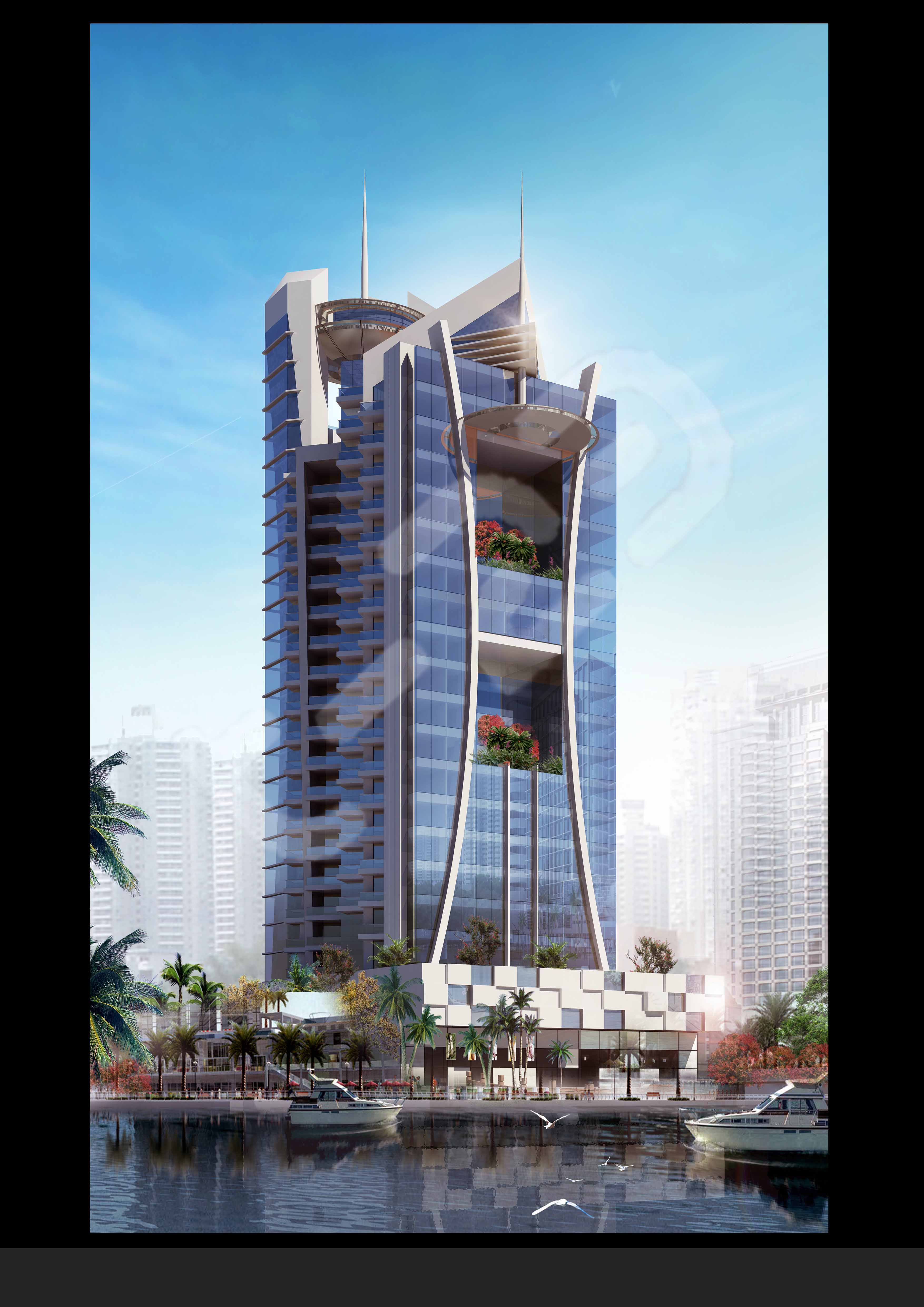 khaled tower and hotel by T23 STUDIO - Architizer