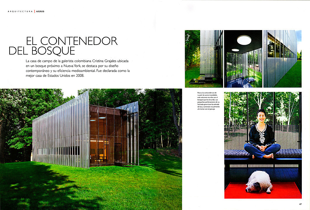"AXXIS Magazine-Salt Point House" - Architizer