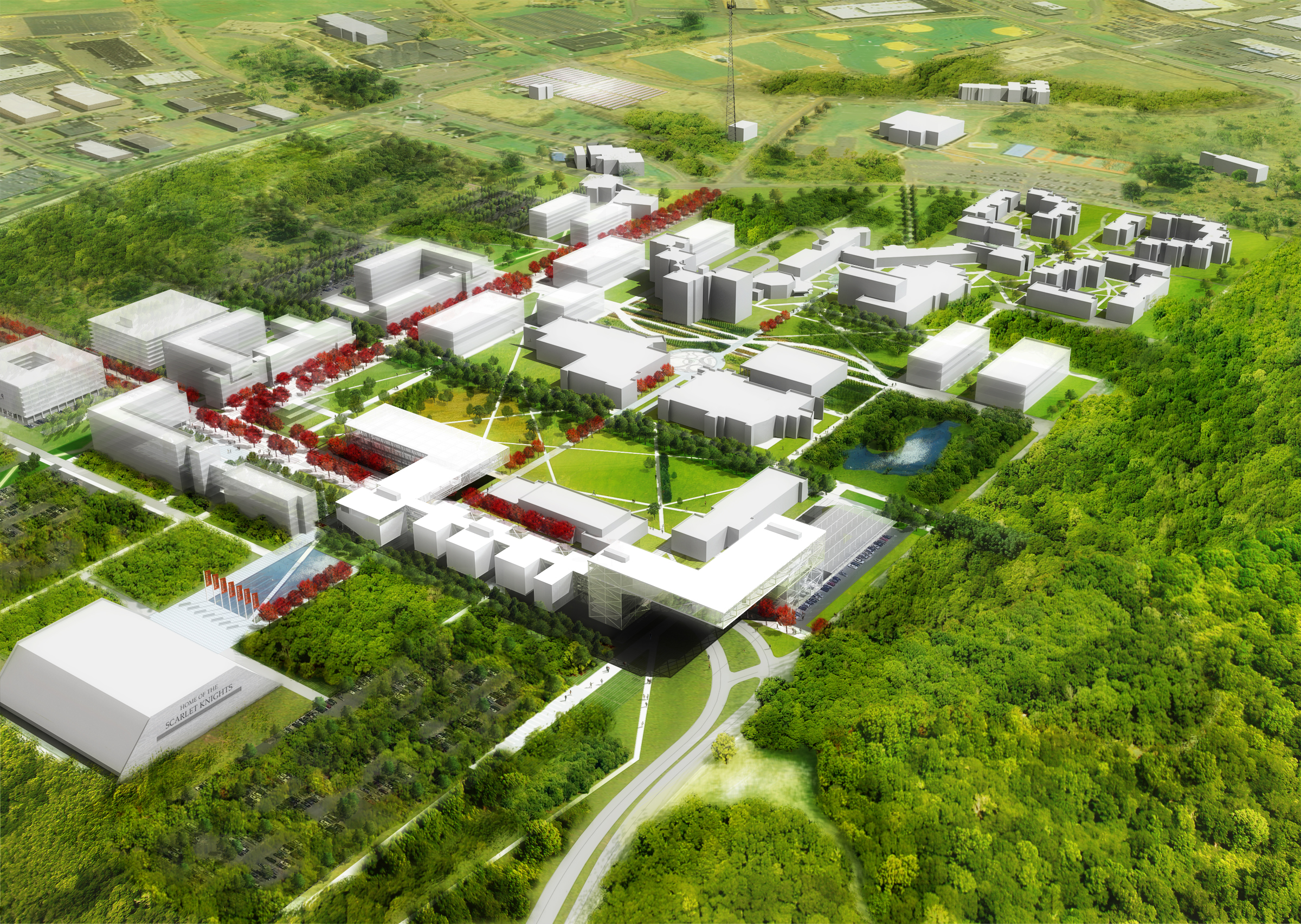 Rutgers Livingston Campus and Business School by TEN Arquitectos ...