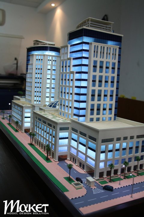 AL JASRAH TWIN TOWERS by MAKET Physical Modelling - Architizer