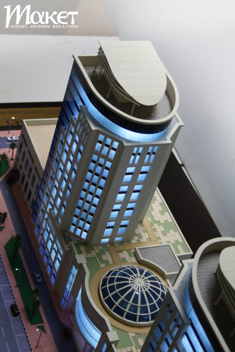 AL JASRAH TWIN TOWERS by MAKET Physical Modelling - Architizer