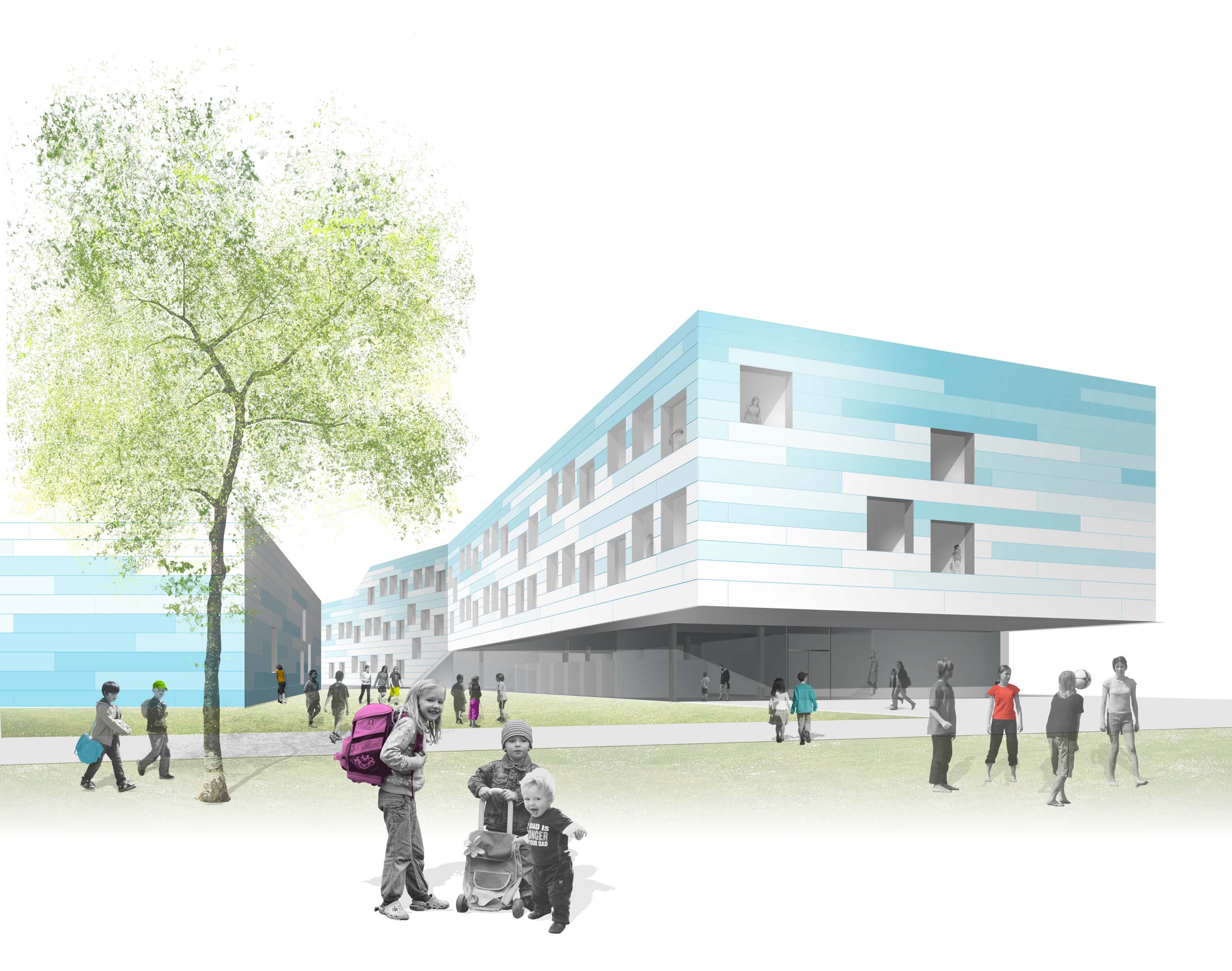 One for all - New Middle School and Upper Secondary Academic School by ...
