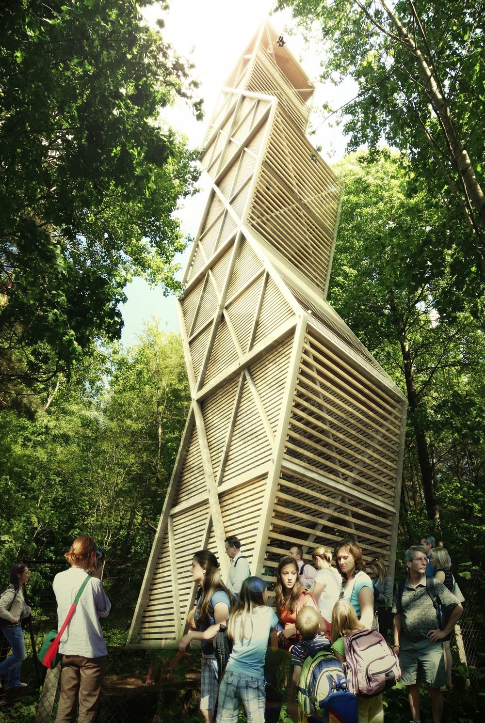 Tree Top Walking in Anykščiai - Architizer