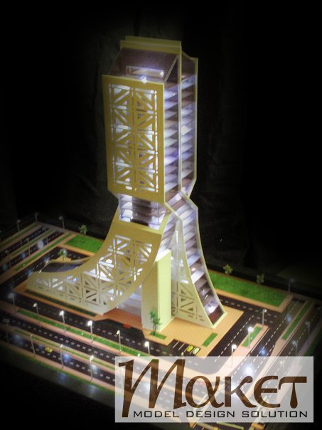 TOWER by MAKET Physical Modelling - Architizer