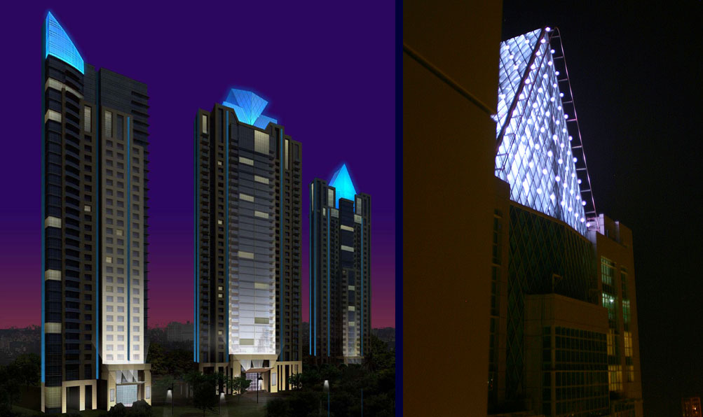 Beau Monde Towers by AWA Lighting Designers - Architizer