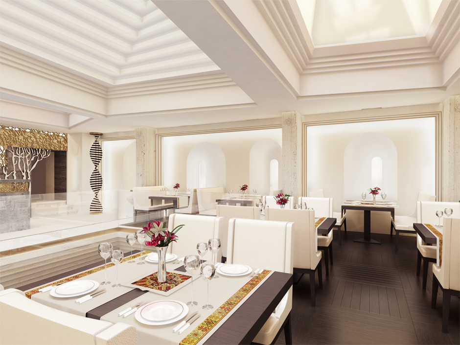 Banquette Hall in "Arax" Restaurant in Moscow - Architizer