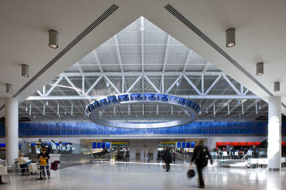 Jet Blue Terminal at JFK International Airport by Rockwell Group ...