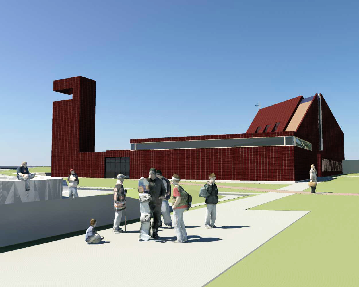 St. Bruno's Church and Monastery by MR Architektai - Architizer