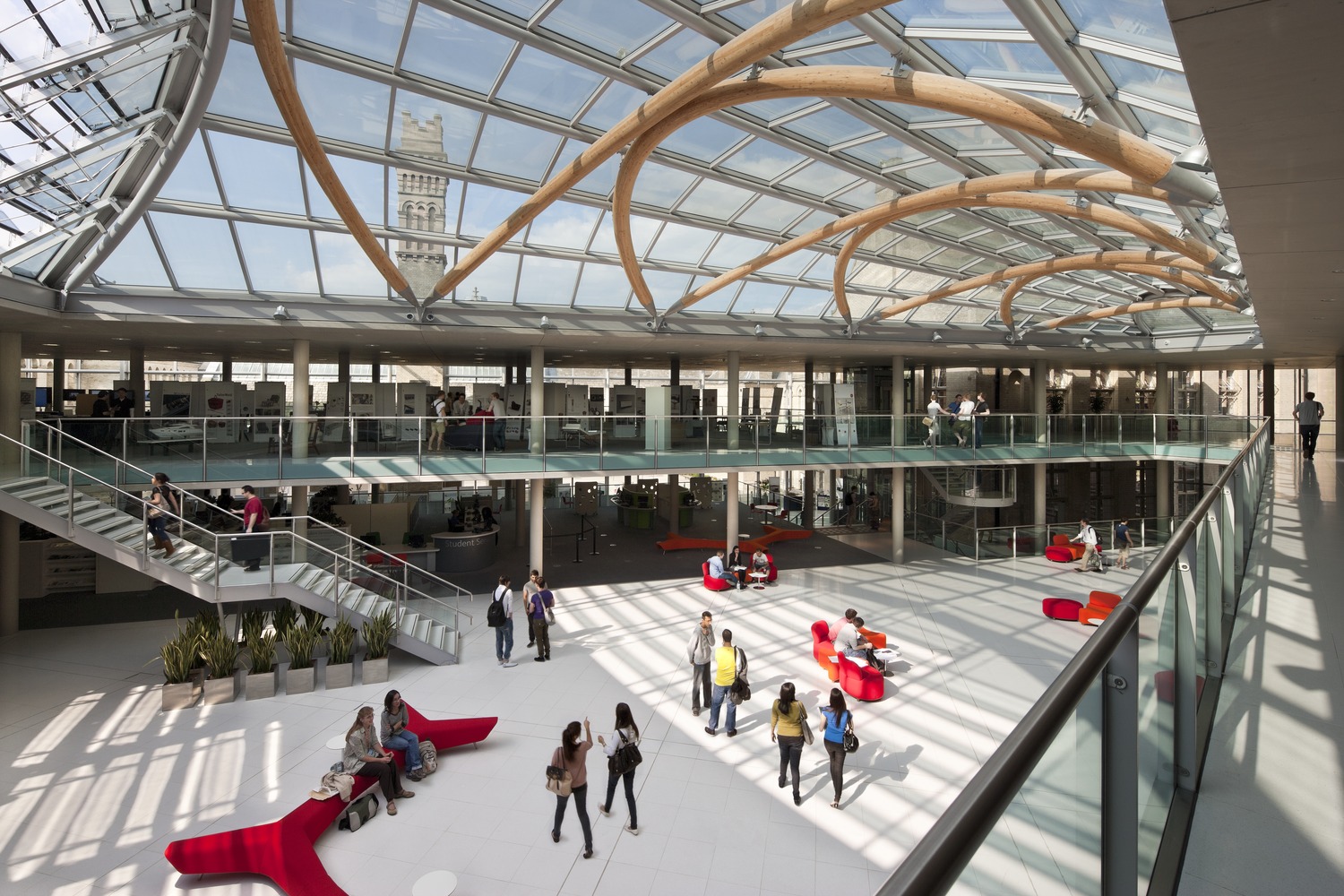 Newton & Arkwright Buildings, Nottingham Trent University by Hopkins ...