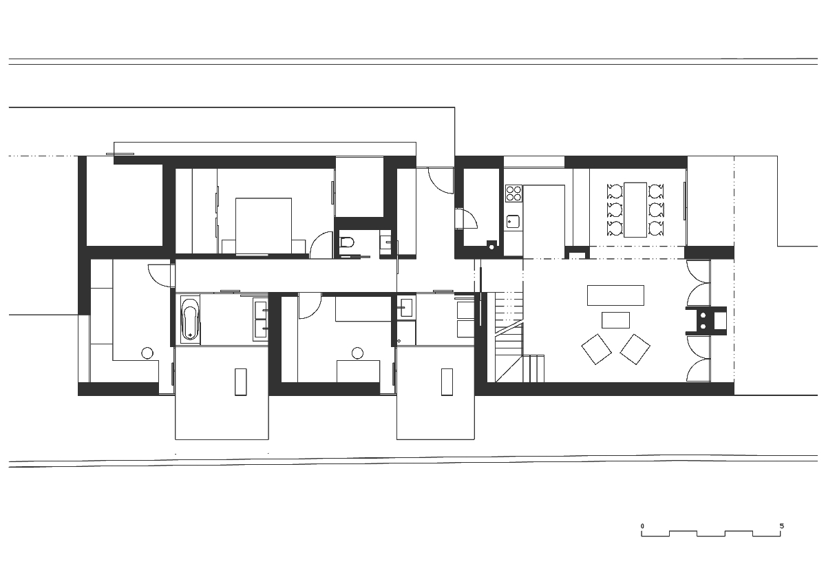 Family house on a narrow plot - Architizer