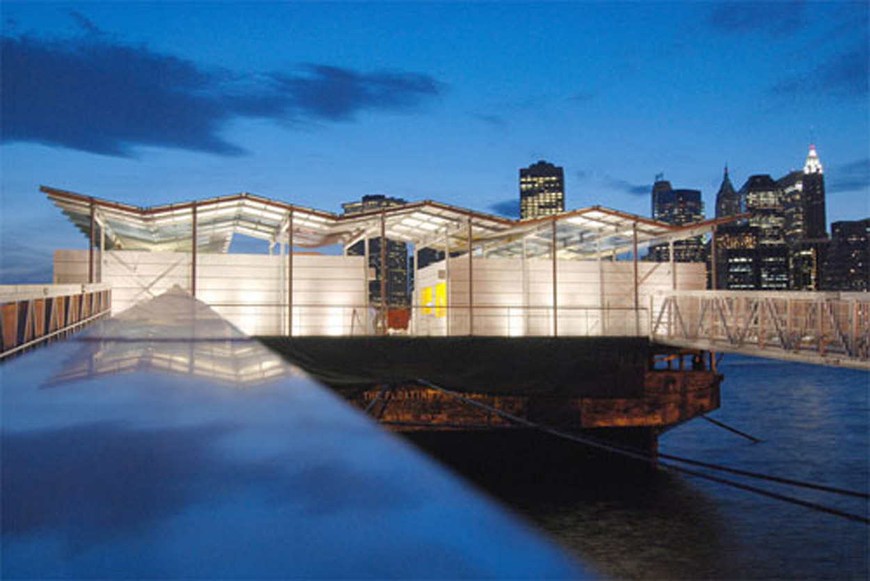 Floating Pool Lady by Linnaea Tillett Lighting Design Associates ...