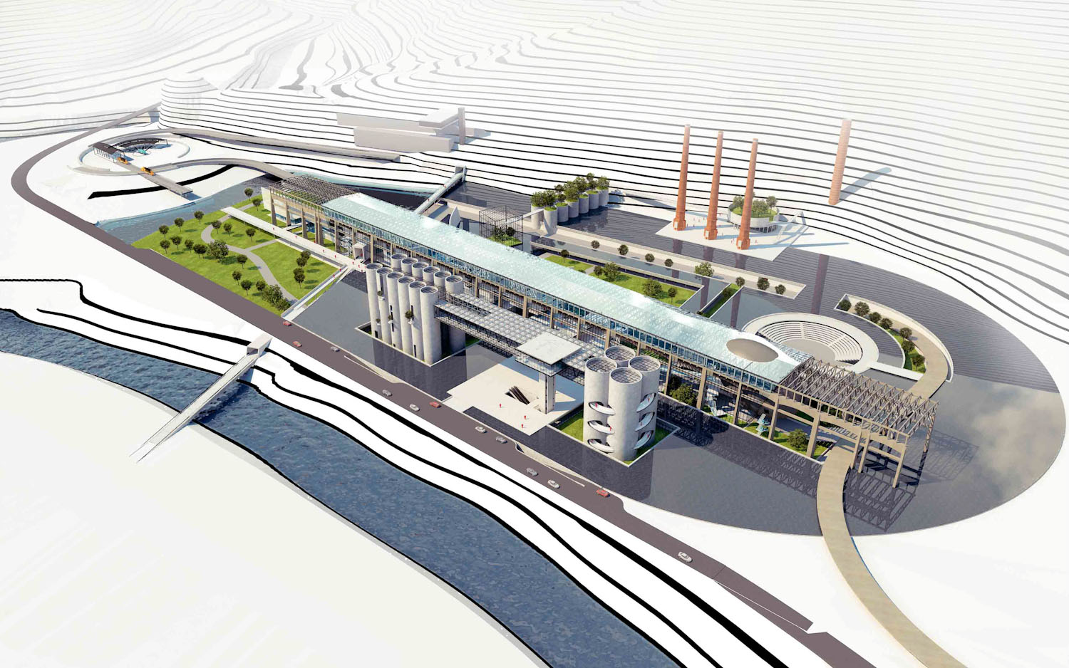 Idea 167877: Technical museum - cement factory reconversion in Bicaz ...