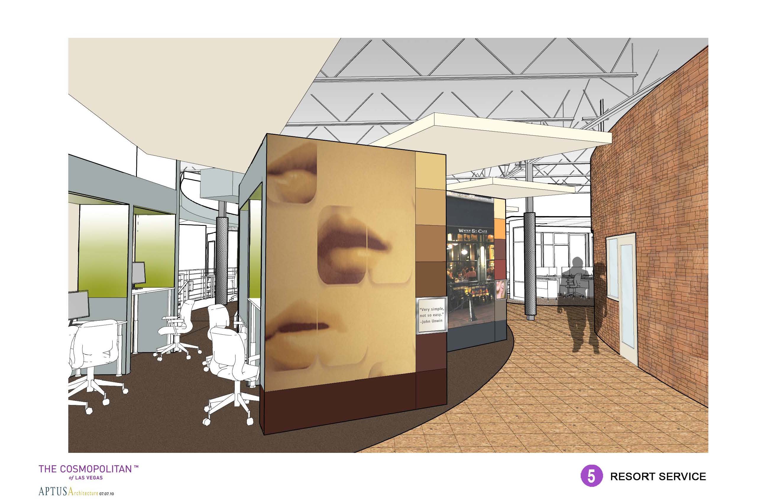 Offsite Offices for The Cosmopolitan of Las Vegas by Penta Building ...