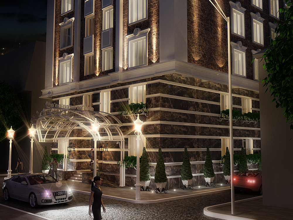 Hotel, mun. Chisihau by ARHIMAGO - Architizer