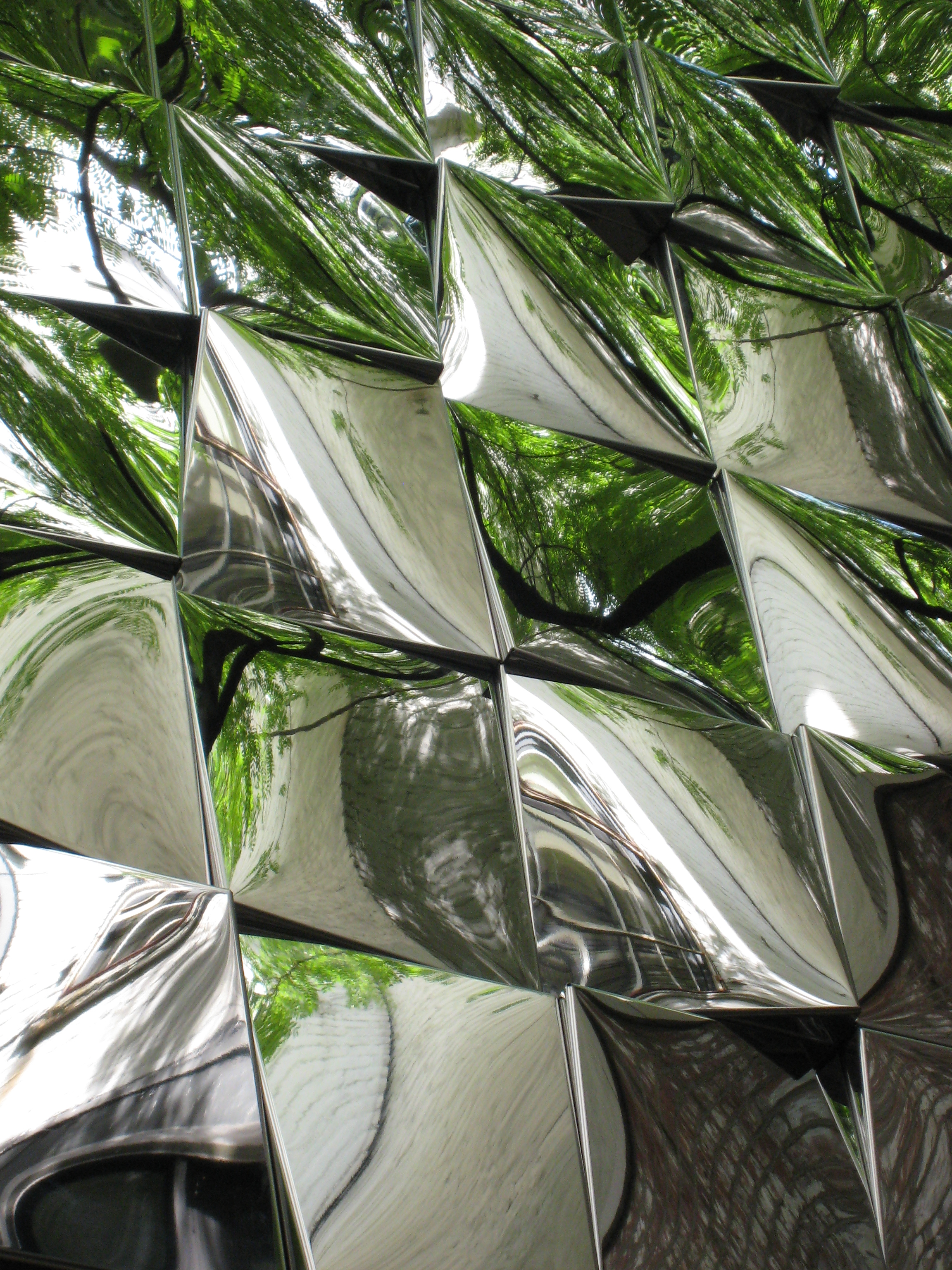 Reflective Tiled Sculpture - Architizer
