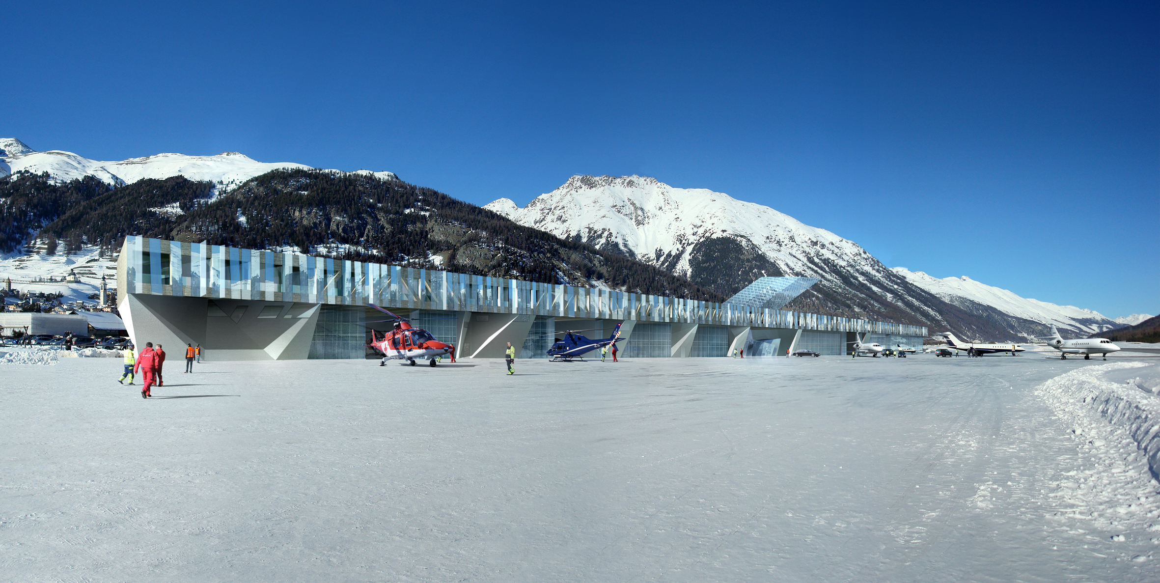Airport Engadin by OOS - Architizer