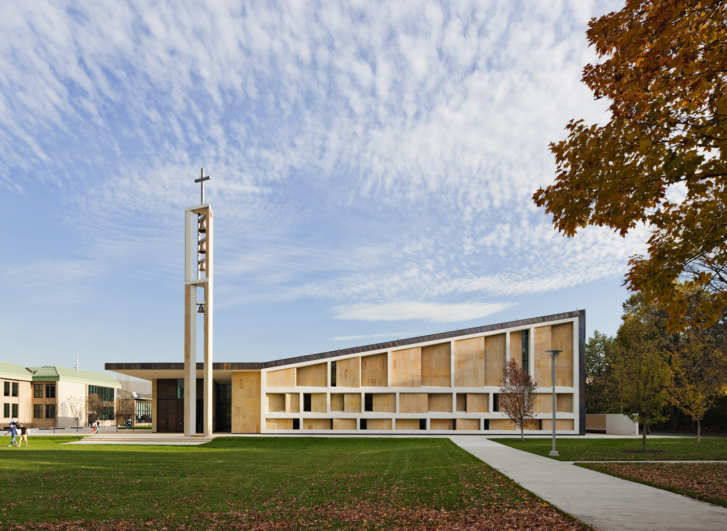 Sacred Heart University Chapel of the Holy Spirit - Architizer
