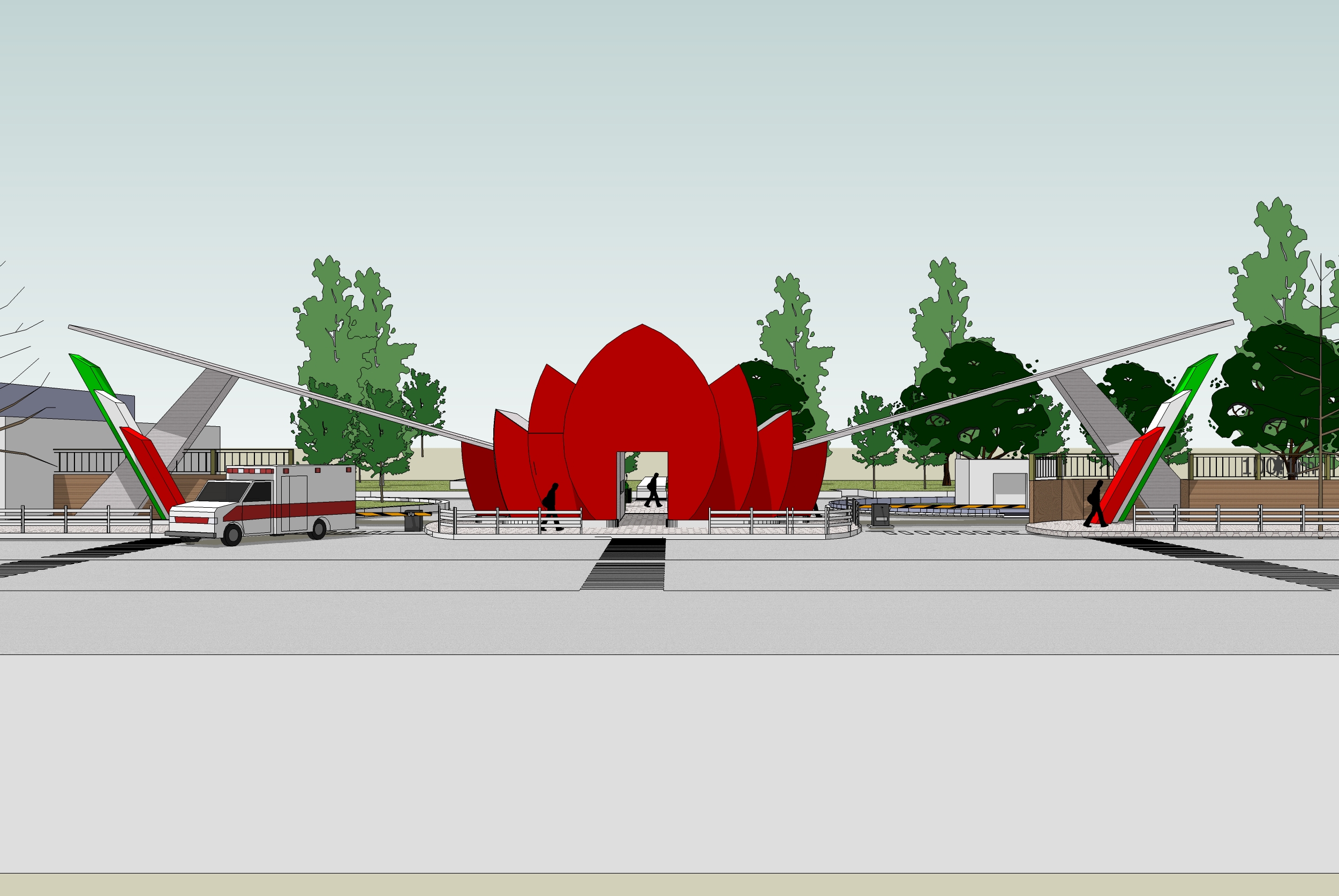 HOSPITAL GATE - Architizer