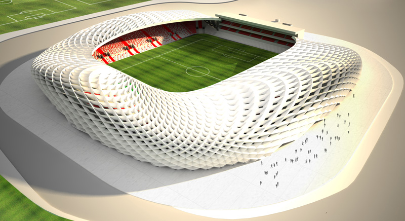 RAFC Stadium by VIVA architecture - Architizer