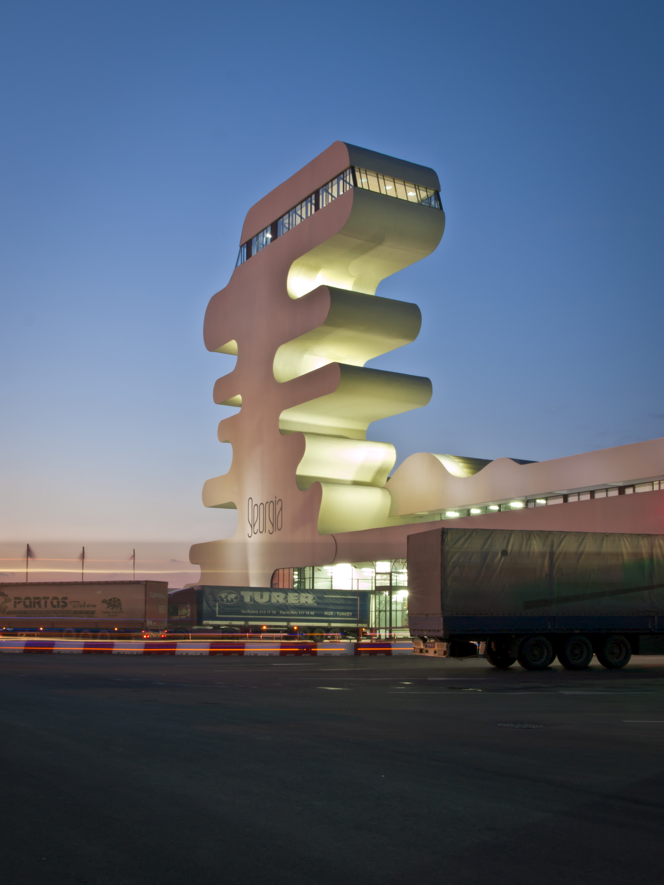 Sarpi Border Checkpoint by J.MAYER.H - Architizer