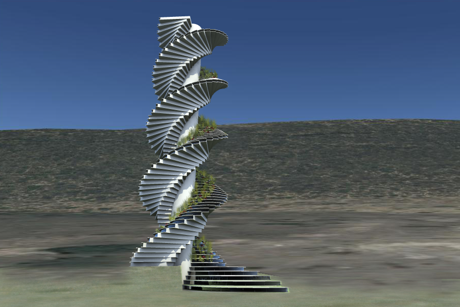 Experimental Sustainable Skyscraper - Architizer