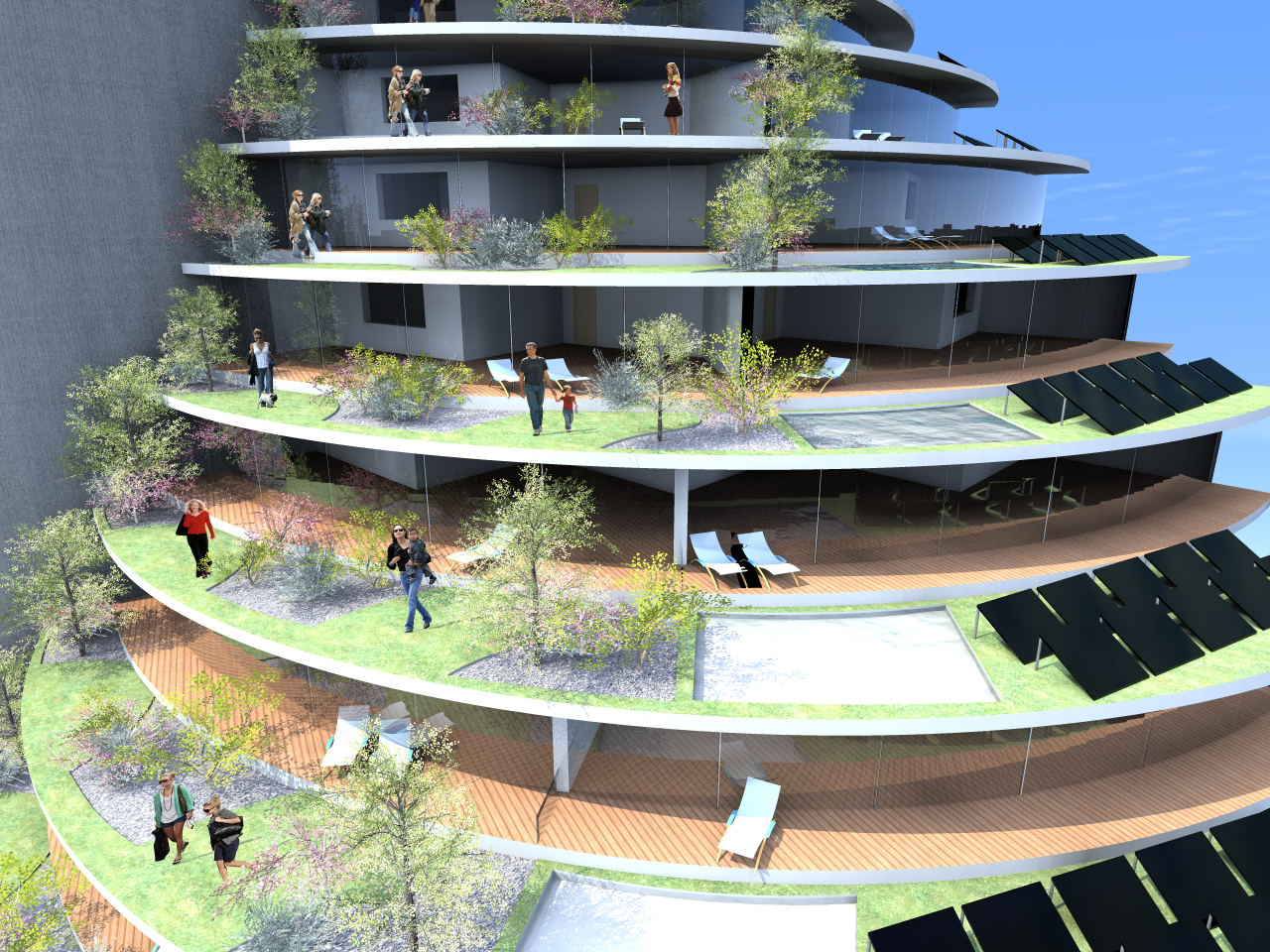Experimental Sustainable Skyscraper - Architizer