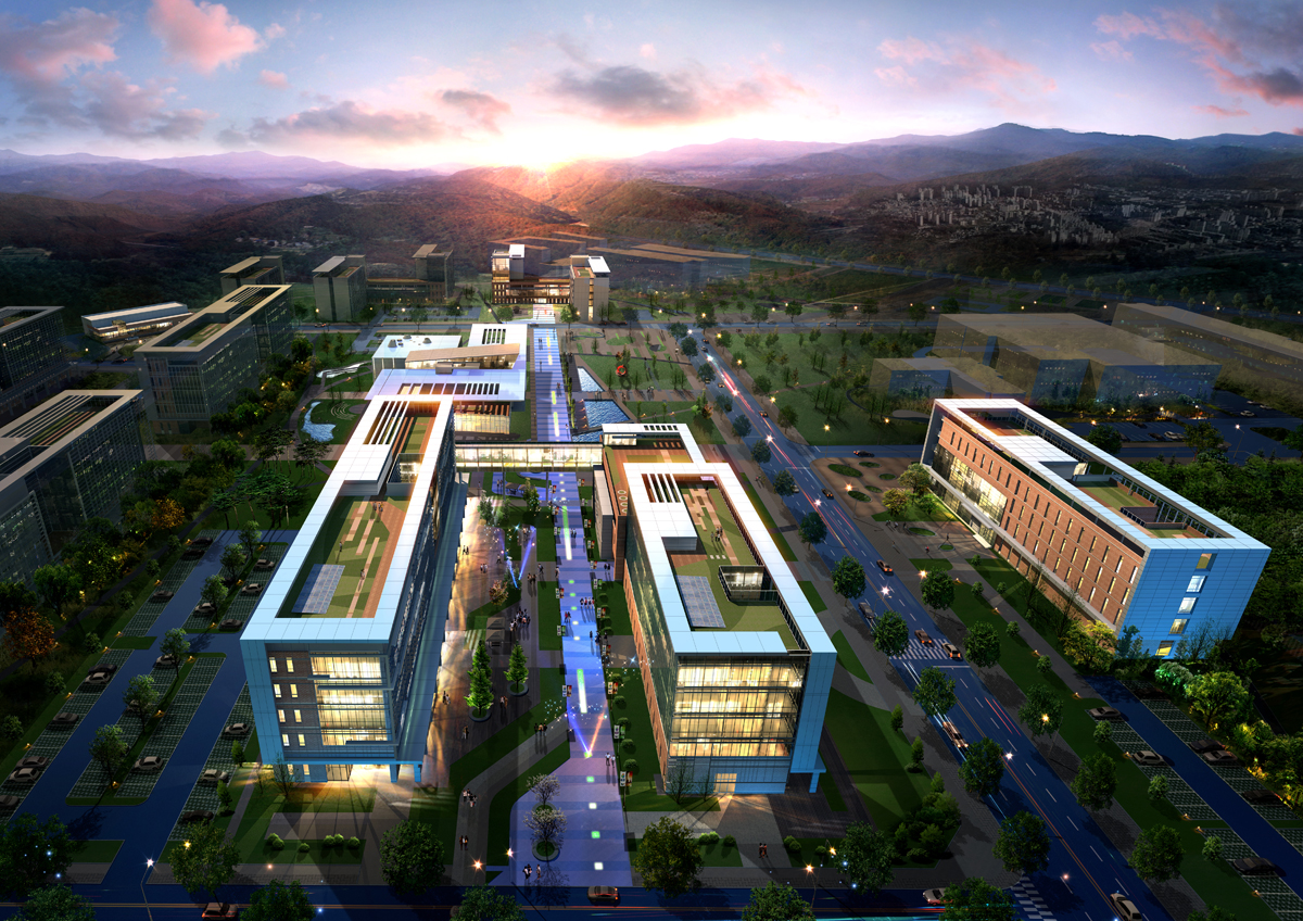 GIST-Gwangju Institute of Science & Technology Campus by Atelier Ryder ...